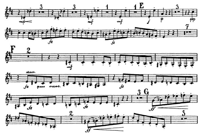 Clarinet: Sibelius: Symphony No. 1, Mvt. I & III Excerpts – Orchestra ...